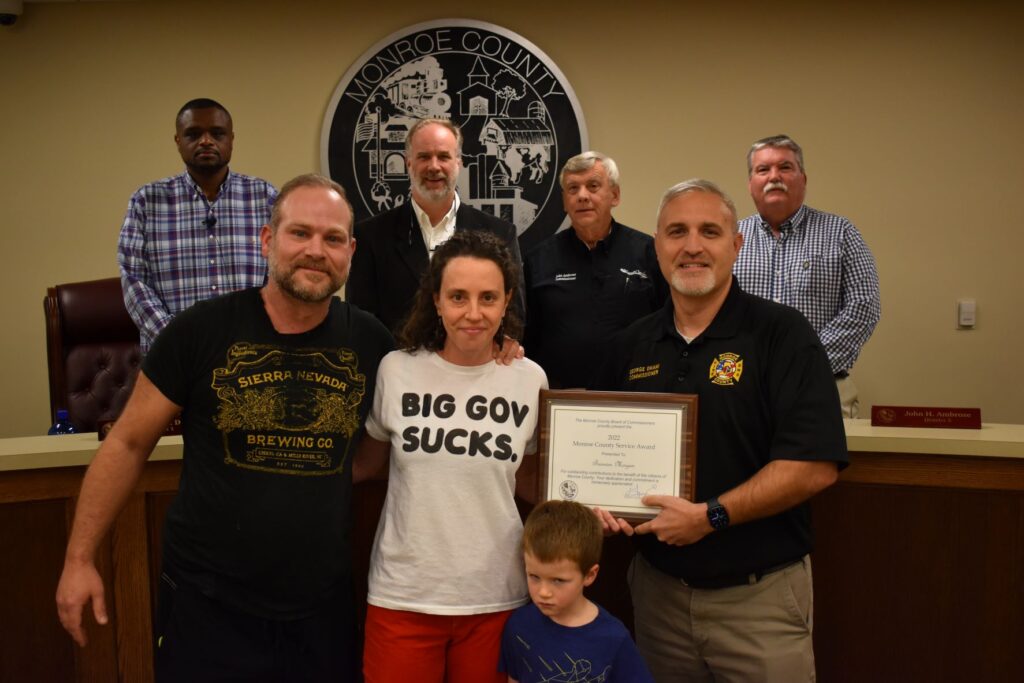 Commissioners Present Service Awards to Stroud, Ham, Phillips, Morgan ...
